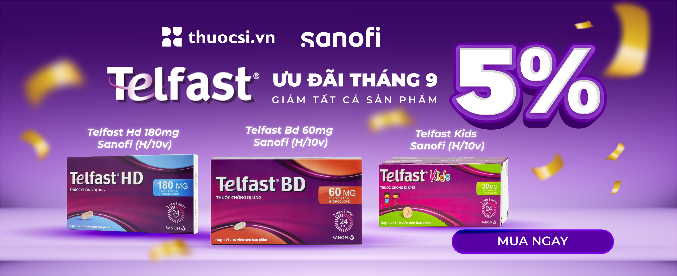 Gian hàng SANOFI chính hãng